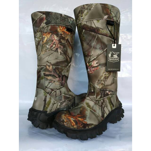 Jual COD (Bayar Di Tempat)SEPATU BOOTH CAMO SAFTY (Anti Air) | Shopee ...
