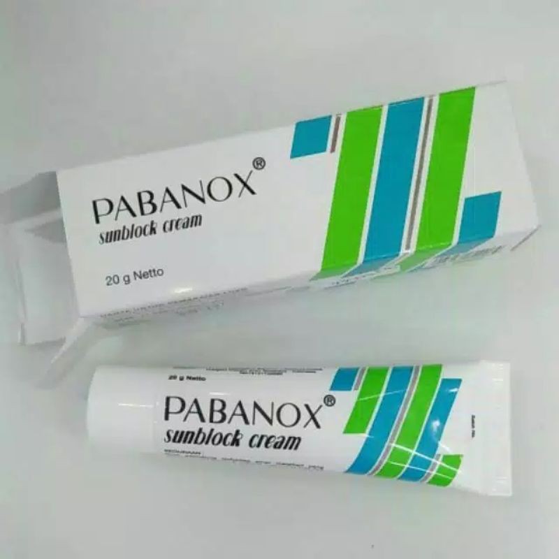 Jual Pabanox Sunblock Cream 20gr | Shopee Indonesia
