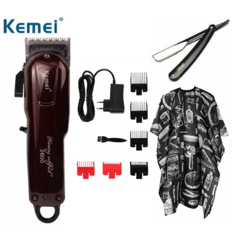 Jual Alat Mesin Cukur Potong Pangkas Rambut Rechargeable Elektrik Hair Clipper Professional ...