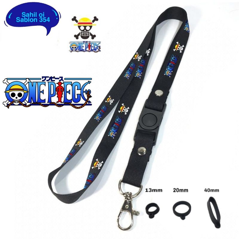 Jual TALI LANYARD ONE PIECE GANTUNGAN KUNCI ONEPIECE/GANTUNGAN ID CARD ...