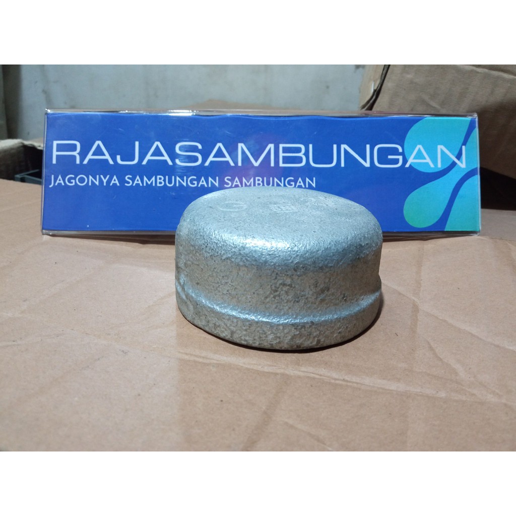 Jual Dop Besi 2 inch Cap Ulir Dalam Tutup Lubang Septic Tank Pluk Kop ...