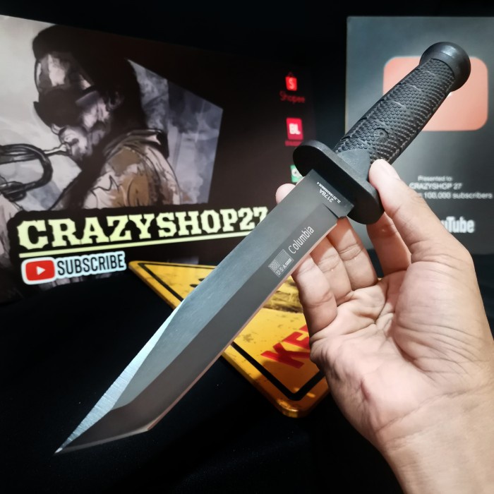 Jual Jual Pisau Sangkur Columbia 2178A / Survival Kit / Survival ...