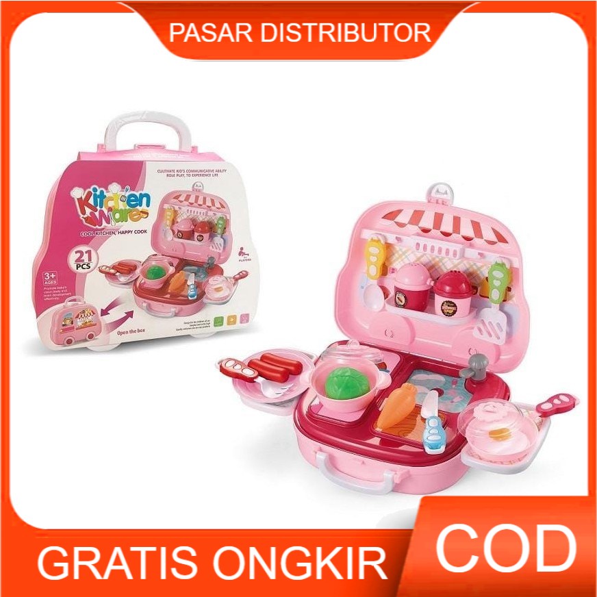 Jual Mainan Anak Kitchen Ware Set Koper - Mainan Masak-Masakan Anak ... Jual Mainan Anak Kitchen Ware Set Koper - Mainan Masak-Masakan Anak ...