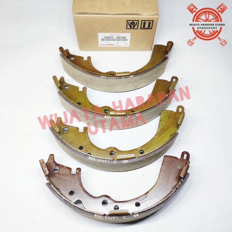 Jual Brake Shoe Kampas Rem Belakang Toyota Innova 1set Original ...