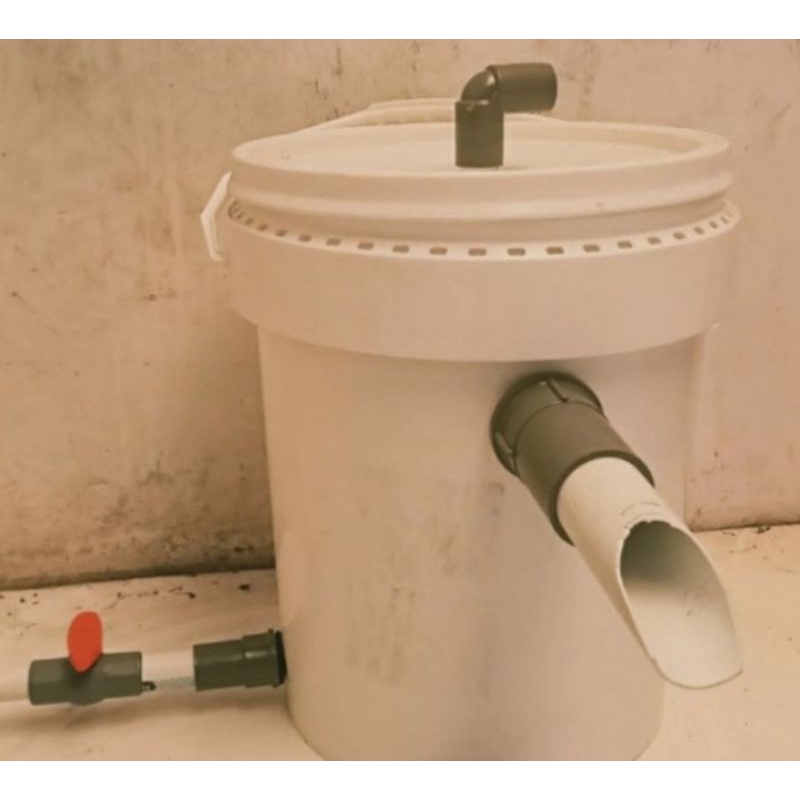 Jual Ember Bio Filter 25liter Output lebih besar 11/2, untuk kolam Ikan ...