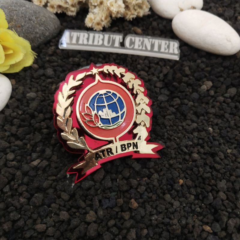 Jual Pin ATR BPN cat Orange | Shopee Indonesia