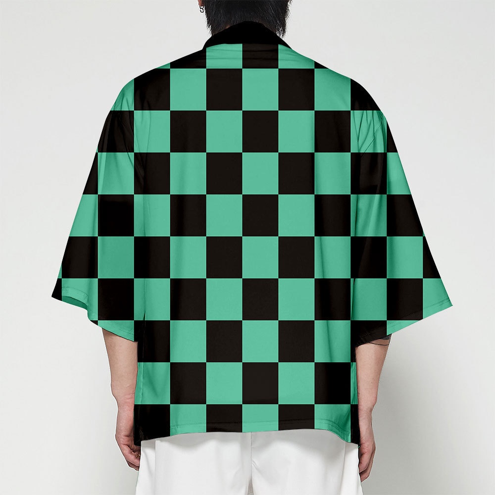 Jual Demon Slayer Anime Cartoon Fashion Men Women Loose Tanjiro Robe ...