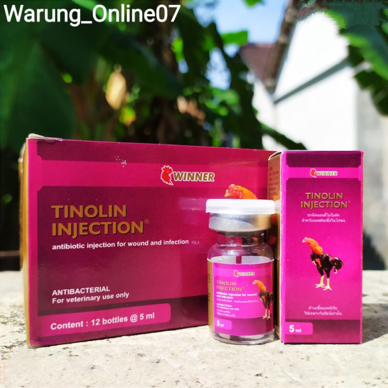 Jual Winner Tinolin 5ml Plus Free Spuit 1ml - Pengobatan Ayam Sakit ...