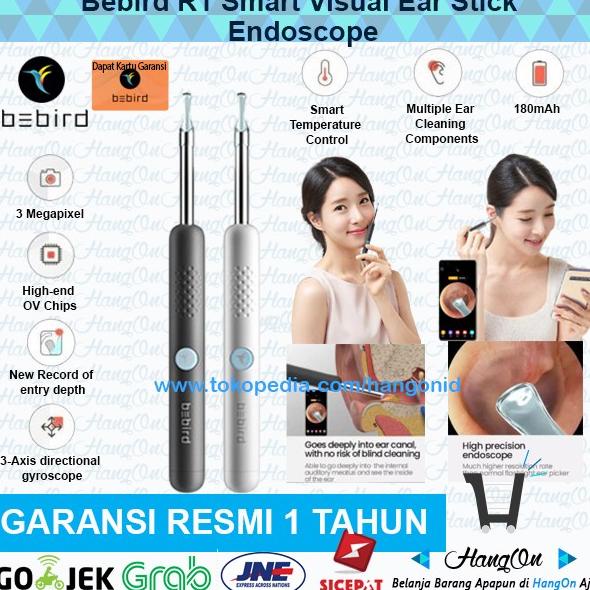 Jual Bebird R1 Smart Visual Ear Stick Endoscope Korek Kuping Kamera ...