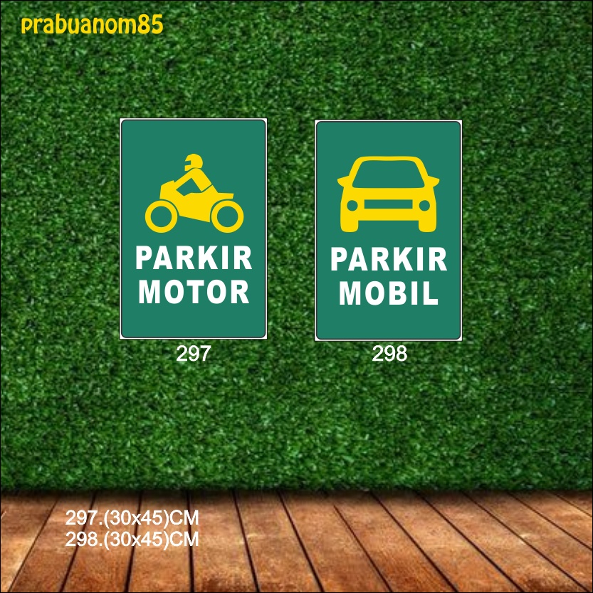Jual stiker jumbo (parkir mobil , dilarang parkir dll) | Shopee Indonesia