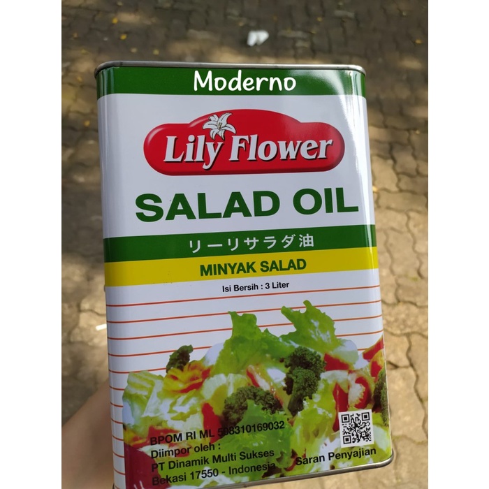 Jual Lily Salad Oil 3 Lt Liter | Shopee Indonesia
