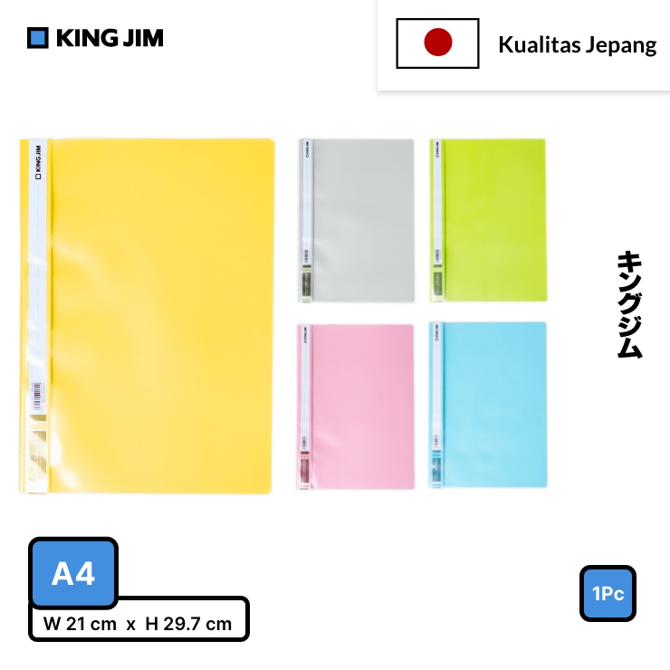 Jual King Jim Map Bisnis File Acco / Business File A4 4431SCGA-A4 ...
