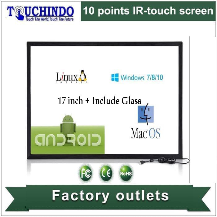 Jual Touchscreen Panel Overlay 17 Inch MultiTouch Touchindo | Shopee ...