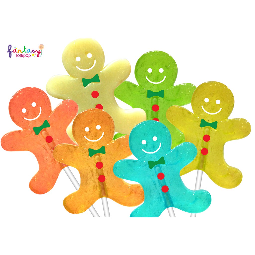 Jual FANTASY Lollipop Ginger Bread (Happyman Lolly) | Shopee Indonesia