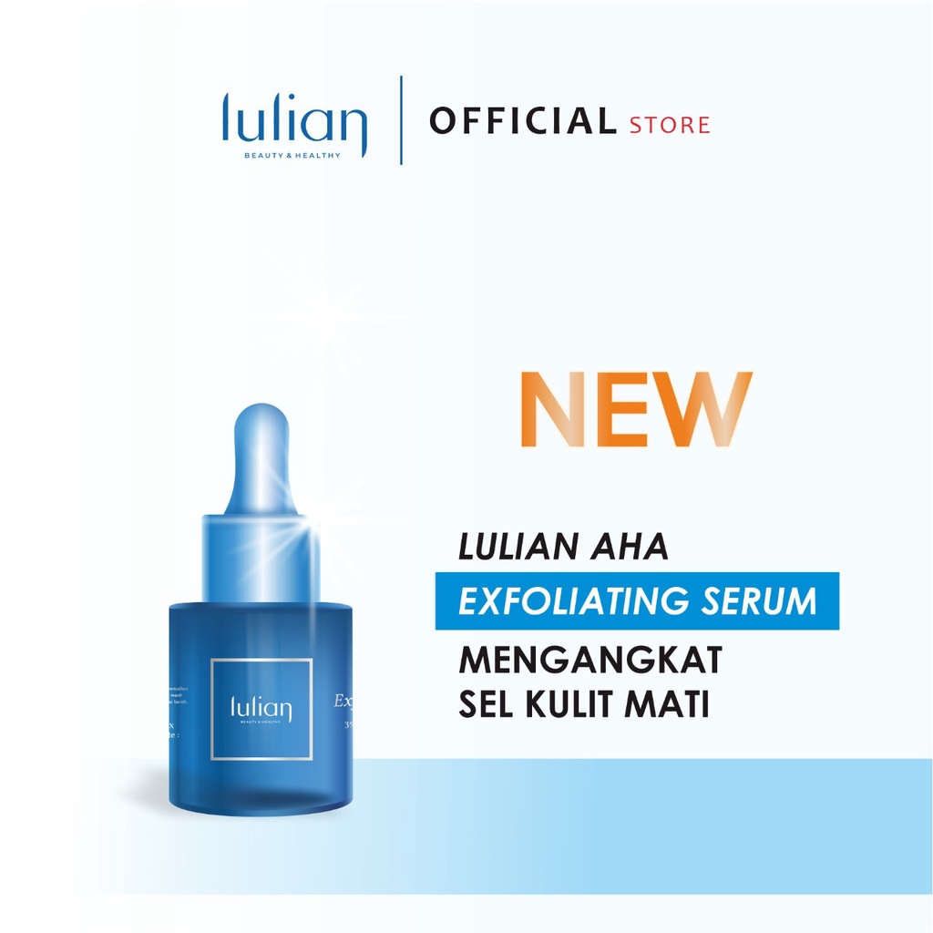 Jual Lulian Exfoliating Serum -- SERUM EKSFOLIASI | Shopee Indonesia