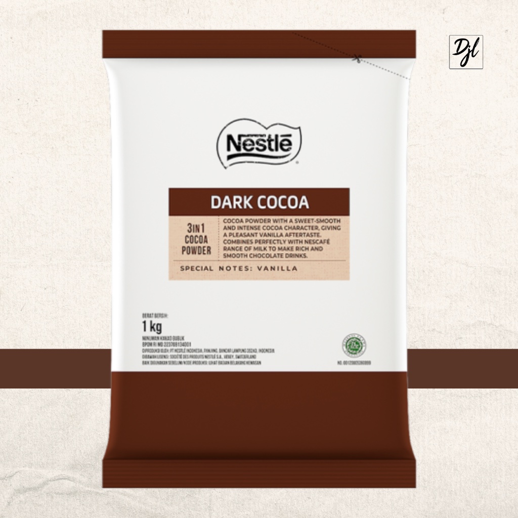 Jual NESTLE Dark Cocoa 1 Kg Minuman Serbuk Rasa Cokelat Chocolate Nestle Professional Hotel ...