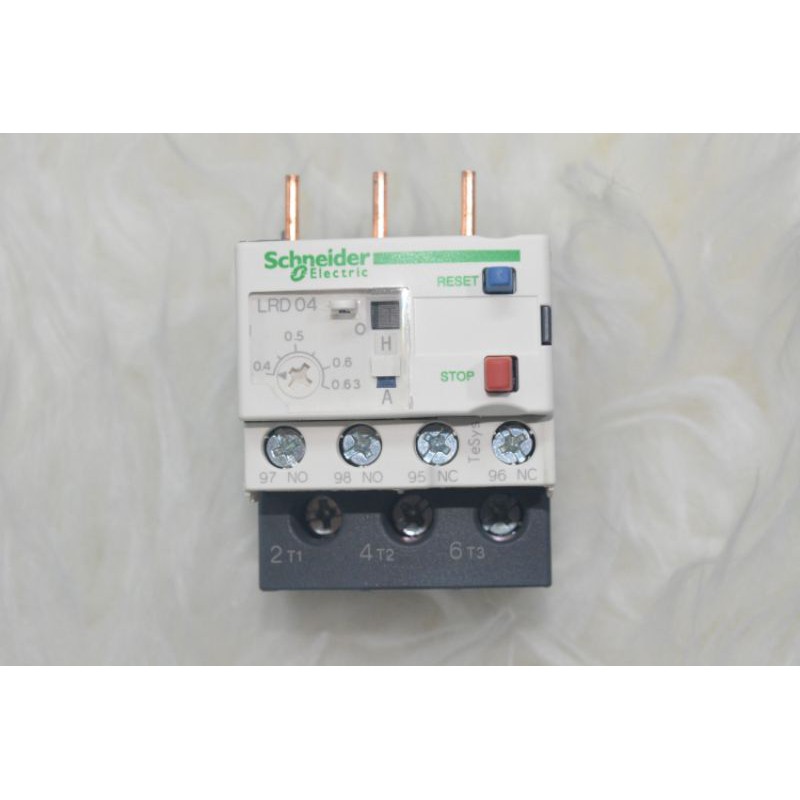 Jual Overload / Thermal / Relay Schneider Lrd04 (0,40 - 0,63A) | Shopee ...