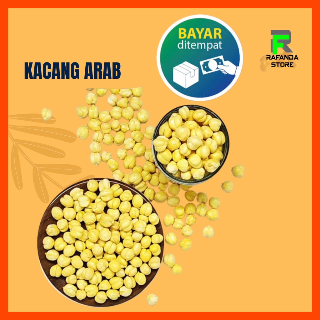 Jual Kacang Arab India Stok baru / kabuli / ceci / Chickpea 250 gram ...