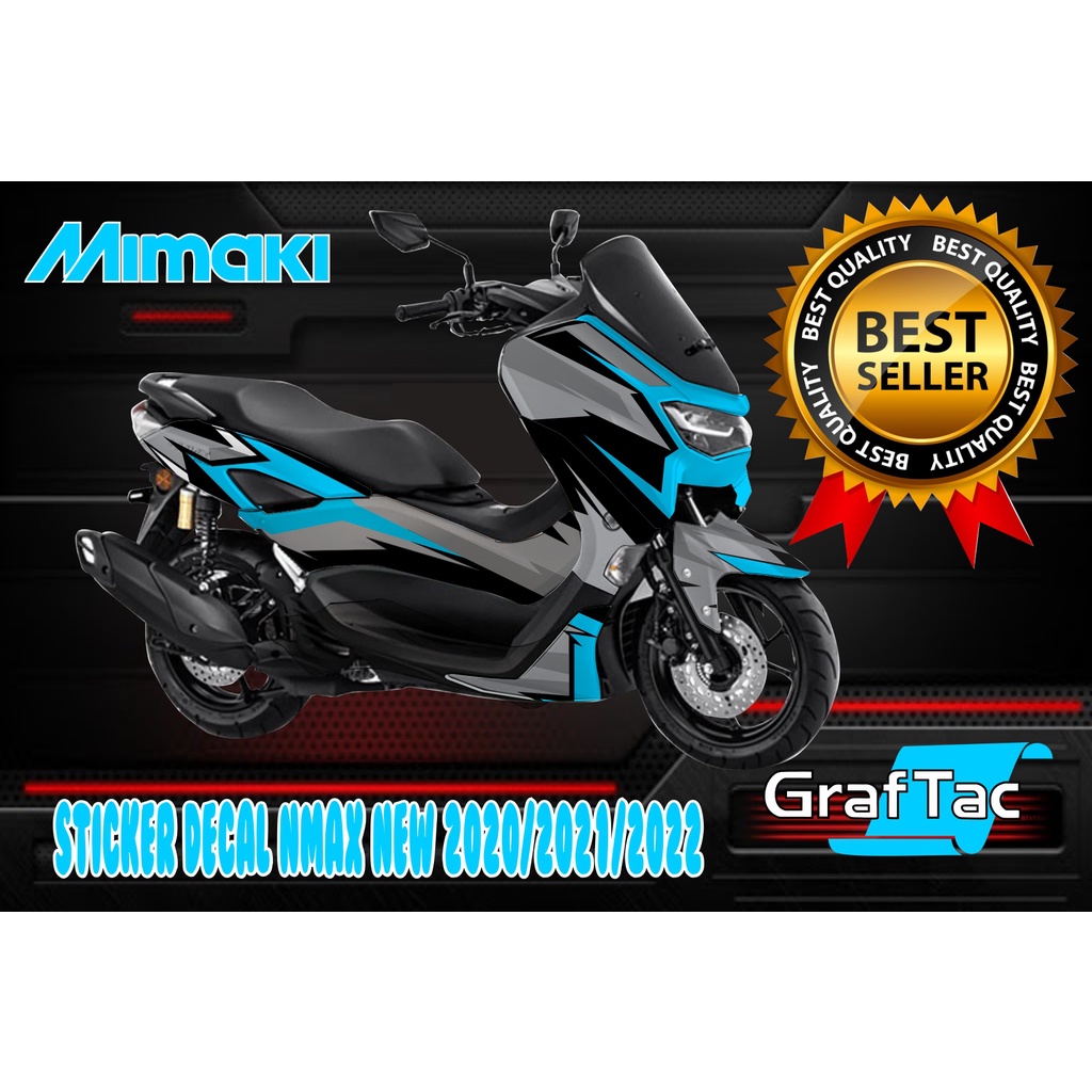 Jual Stiker Striping Motor Full Body NMAX NEW - FULL BLOK NMAX 2020 ...