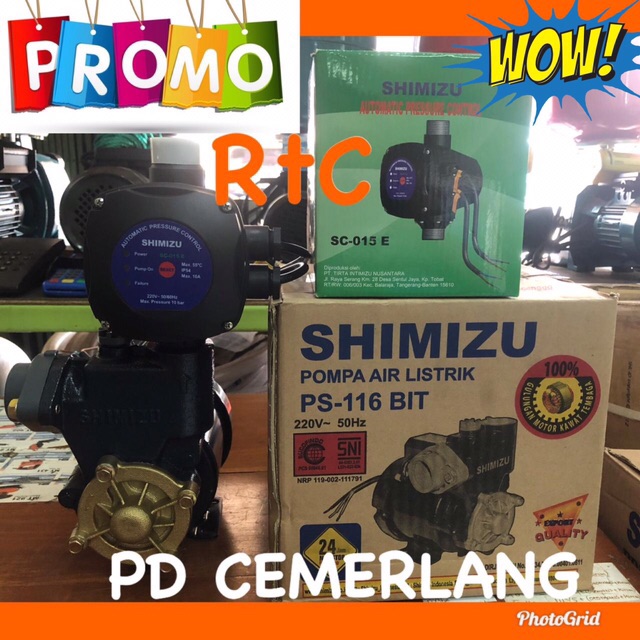 Jual Booster shimizu pendorong air toren otomatis | Shopee Indonesia