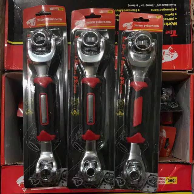 Jual Tiger Universal Socket Wrench 8 in 1 | Shopee Indonesia