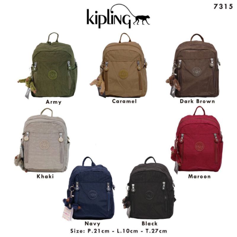 Jual TAS RANSEL KIPLING 7315 IMPORT PREMIUM | Shopee Indonesia