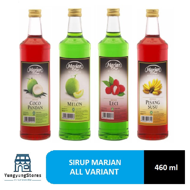 Jual Sirup Marjan Boudoin Cocopandan / Melon / Leci / Pisang Susu ...
