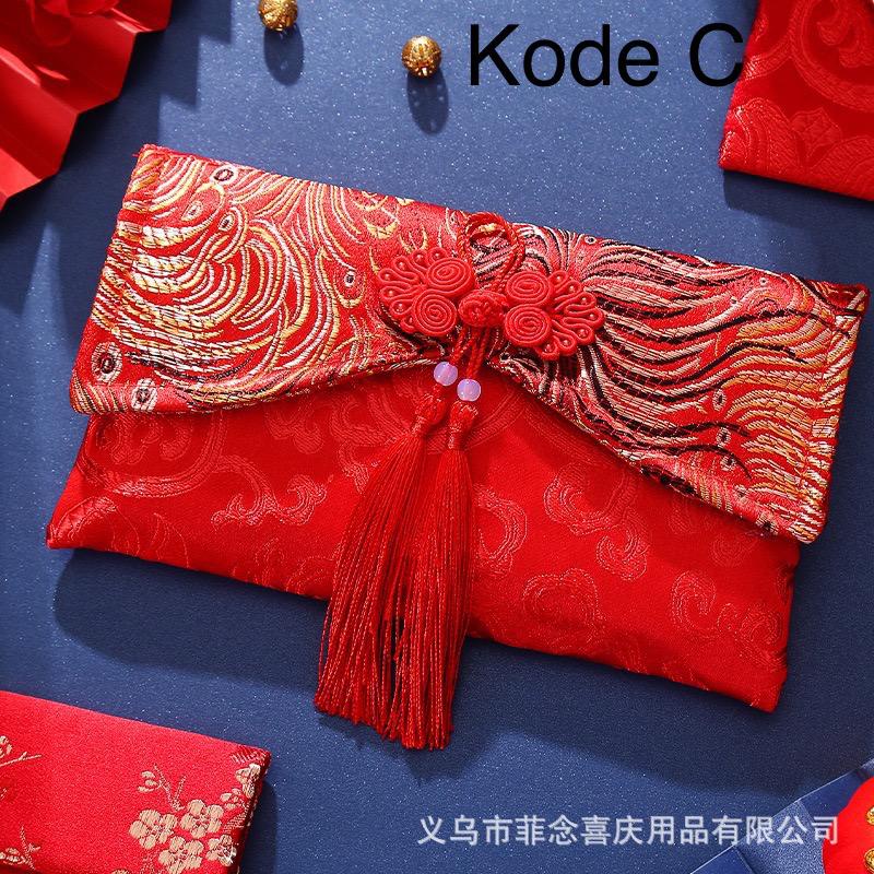 Jual Angpau Kain Wedding / Angpau Sangjit / Angpau Kain Imlek / Amplop ...