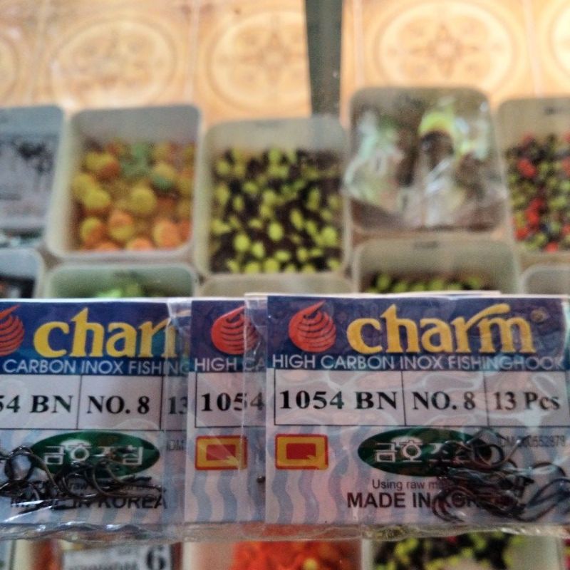 Jual KAIL PANCING CHARM HITAM PUTIH 7 SAMPAI 12 | Shopee Indonesia