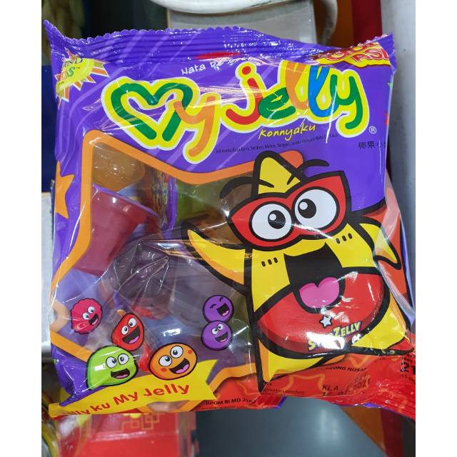 Jual WONG COCO My Jelly Star Jelly 210gr | Shopee Indonesia