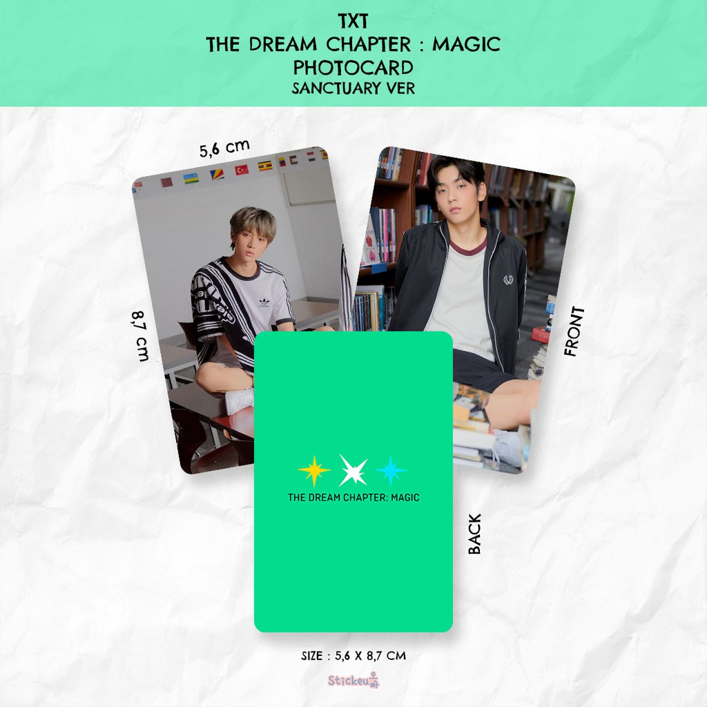 Jual Photocard TXT The Dream Chapter Magic (Sanctuary Ver) | Shopee ...