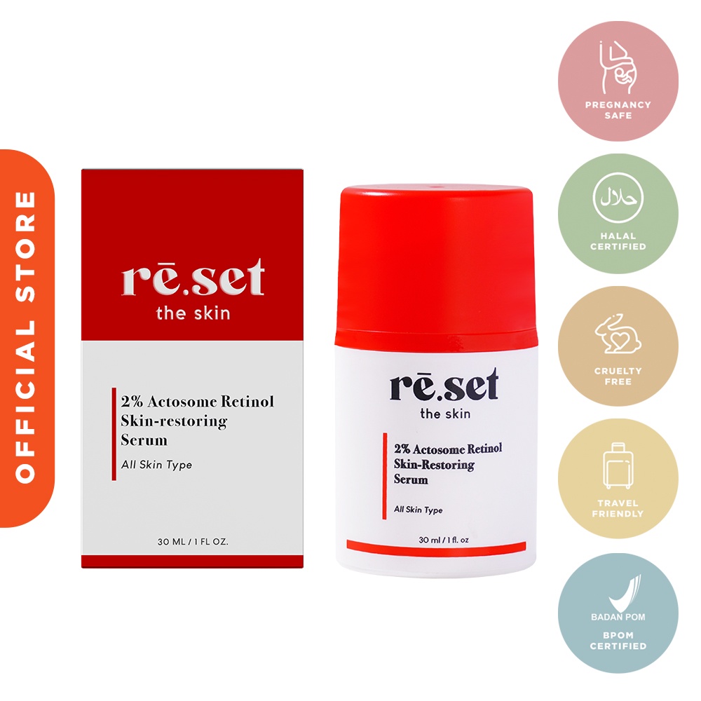 Jual MSBB - RESET THE SKIN - 2% Actosome Retinol Serum Skin-restoring ...