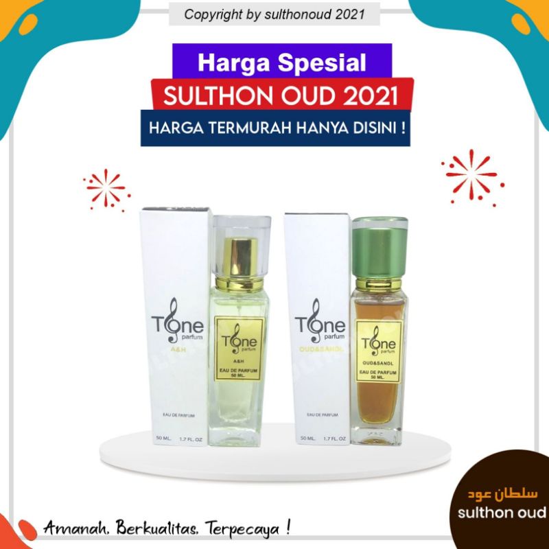 Jual Parfum Arab 4 Varian by Tone Eau De Parfum 50ml | Shopee Indonesia