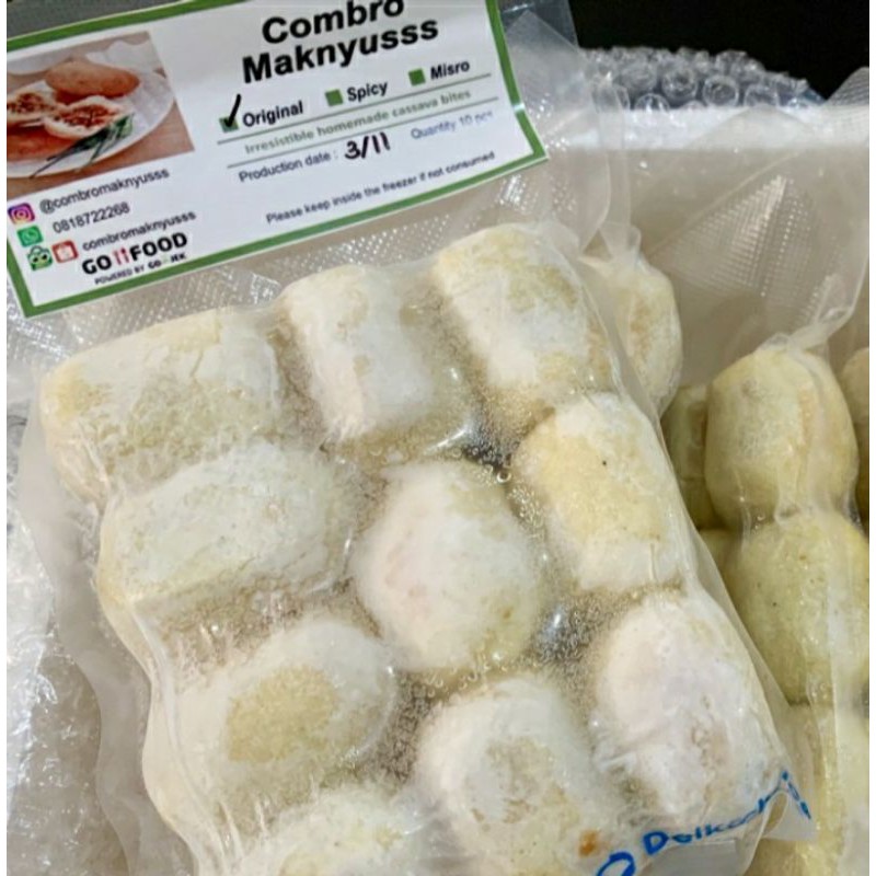 Jual Combro Maknyusss Pedas Biasa FROZEN isi 10pcs | Shopee Indonesia