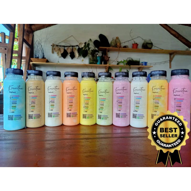 Jual YOGHURT KAWITNA, YOGHURT VARIAN RASA + SILKY PUDING, UKURAN 250ml ...