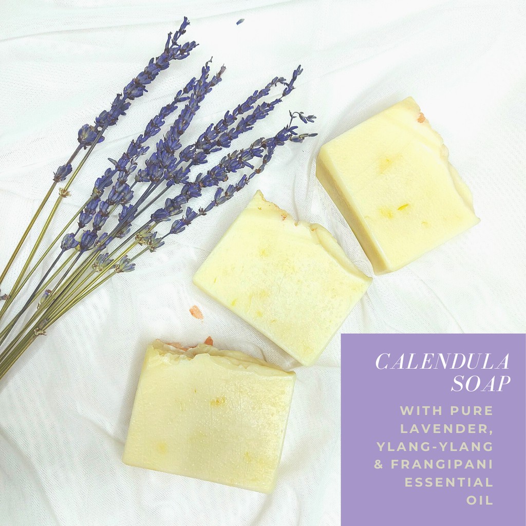 Jual Sabun Mandi Natural Calendula Sabun Natural Calendula Infused ...