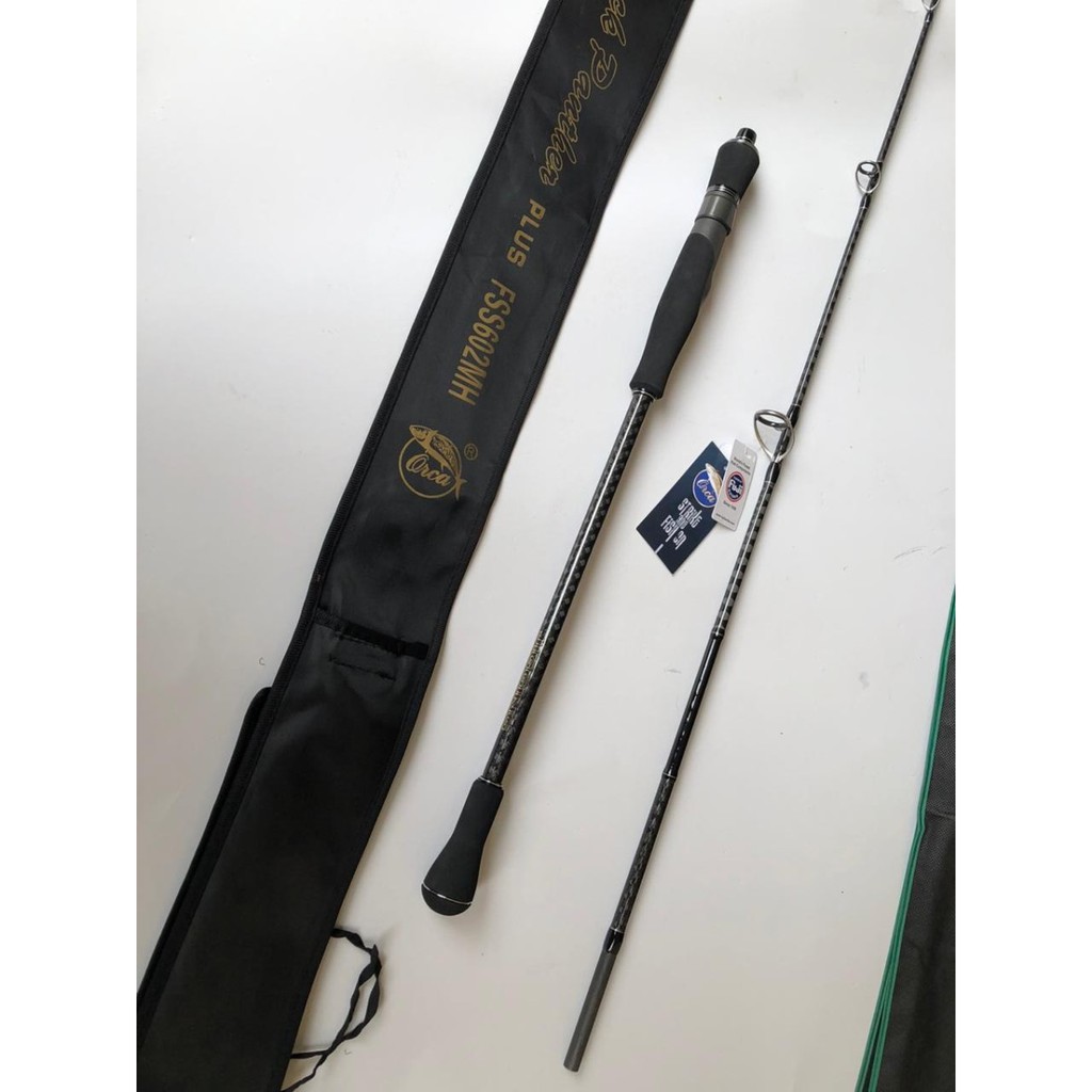 Jual Joran Pancing Orca Blackphanter Plus Jigging 602MH PE 2-5 Bahan ...
