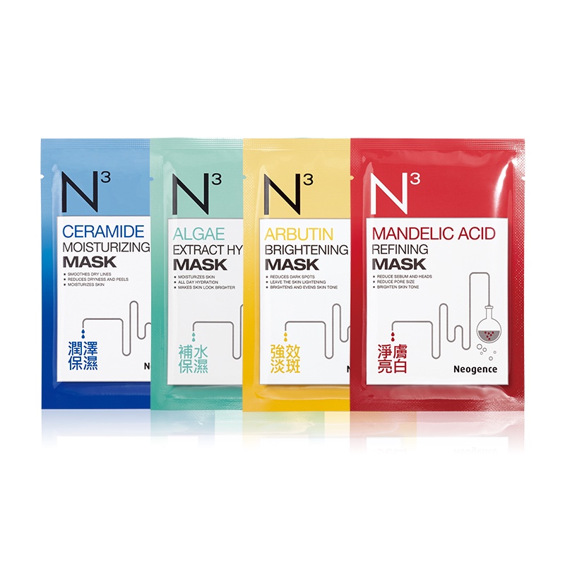Jual Neogence - N3 High-Performance Mask Masker Wajah Bundle 4 Sachet ...