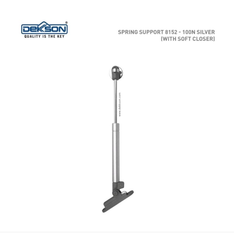 Jual Spring Support Dekkson SPS 8152 100N SILVER Gas Spring Huben untuk Kitchen Set Lemari Dapur ...