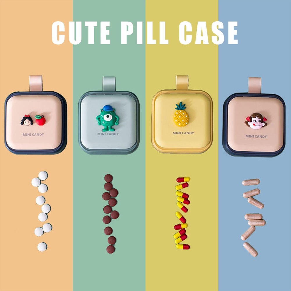 Jual Kotak obat Travel Kotak Pil Tahan Air Kotak Penyimpanan Obat ...