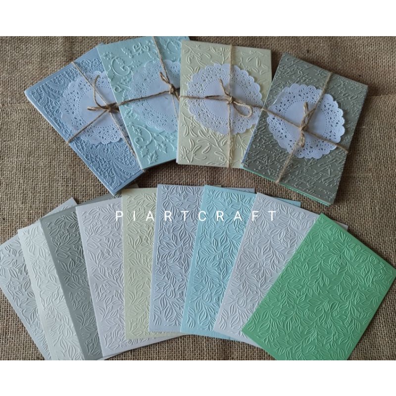 Jual Kertas background emboss (2) - DIY Scrapbook / journal / kartu ...