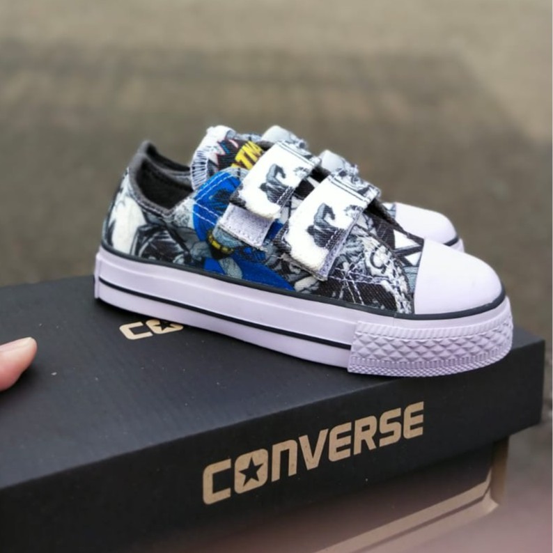 Jual Sepatu Converse Anak Laki-laki Motif Batman Comic | Shopee Indonesia