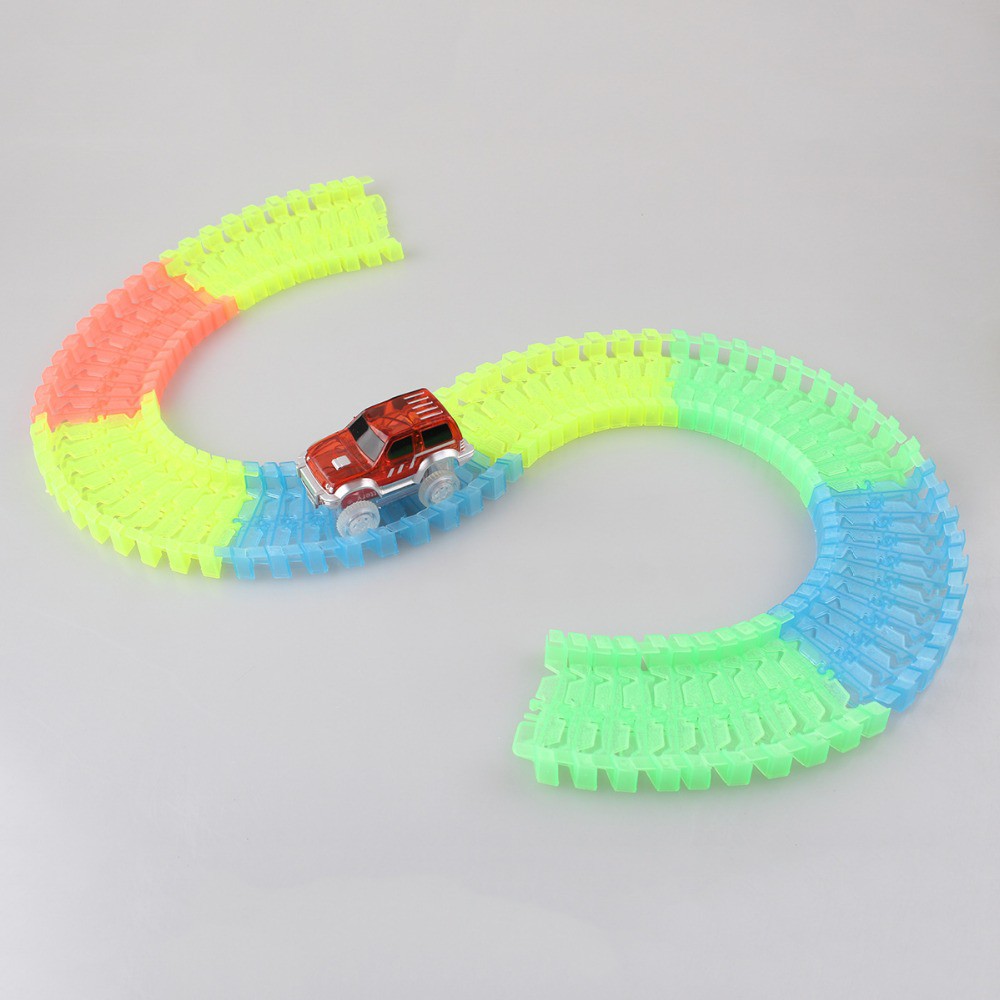 Jual 240pcs/set Flexible Track Railway Road Toys For Boys Children ...