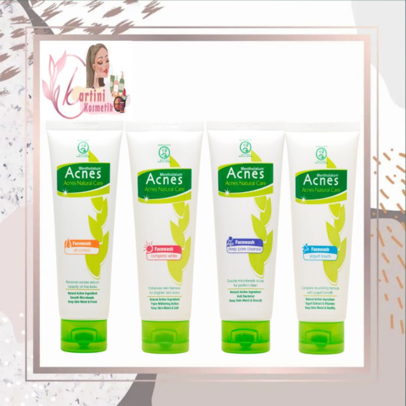 Jual Acnes Face Wash 50g / 100g (100% Original) | Shopee Indonesia
