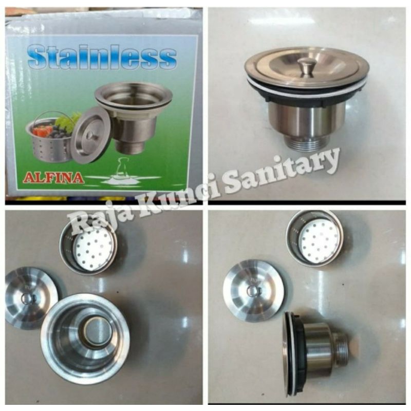 Jual Afur Bak Cuci Piring/Afur Kitchen Sink Stainless Stell | Shopee ...