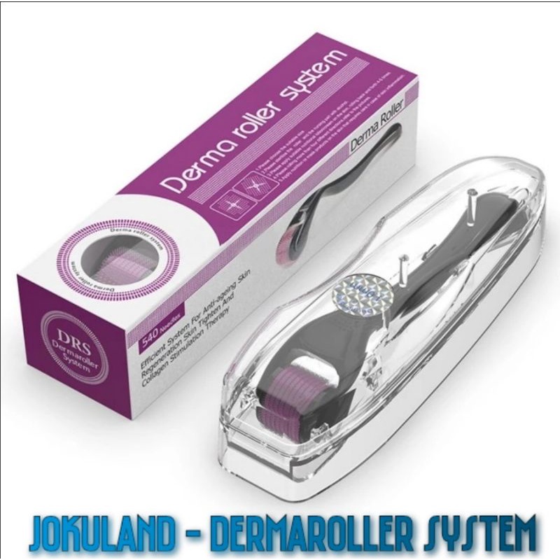 Jual DERMAROLLER SYSTEM TITANIUM MICRO NEEDLE 540 JARUM | Shopee Indonesia