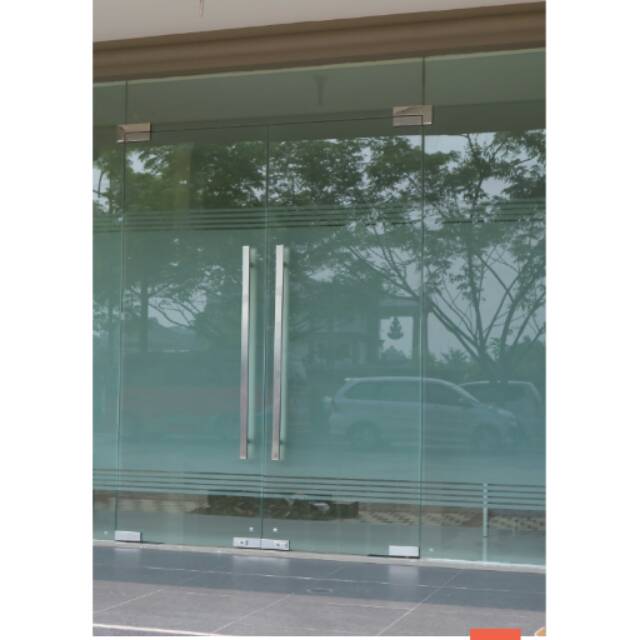 Jual Pintu fitting kaca 12 mm tempered | Shopee Indonesia