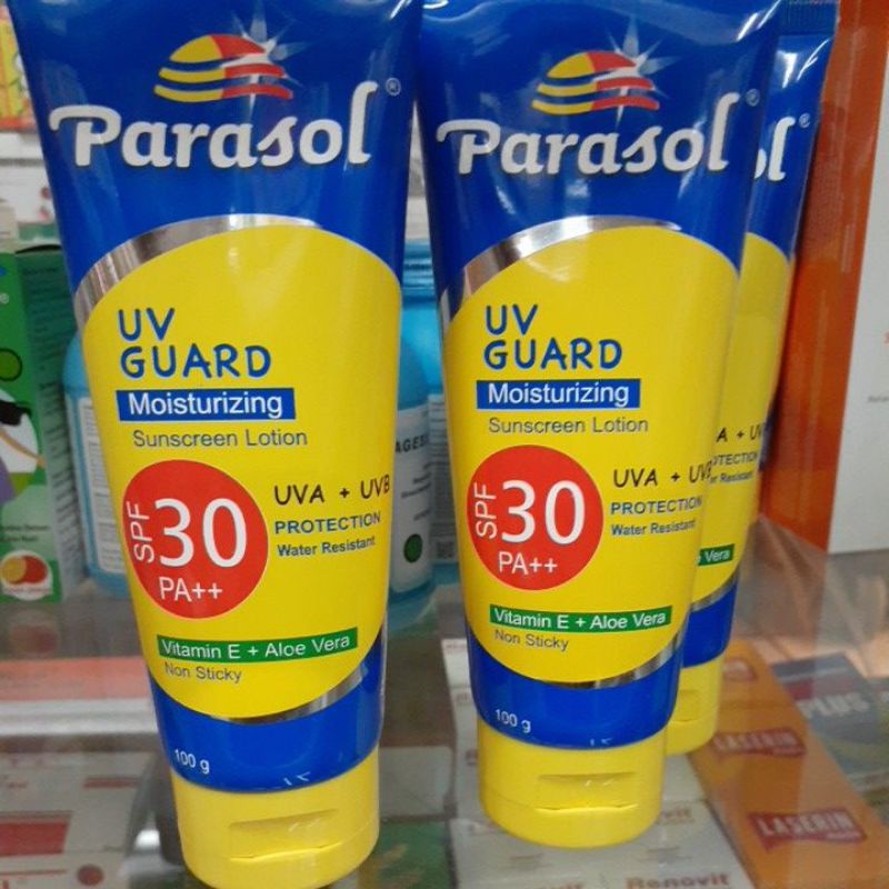 Jual Parasol Face Sunscreen Cream Spf 33 Heliatech Sunscreen Spf 45 ...