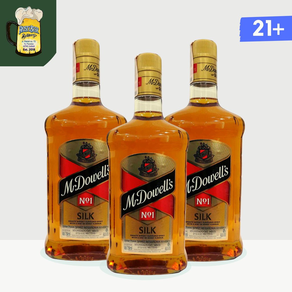 Jual Mr Dowells No 1 Whisky 40% 750 ml | Shopee Indonesia