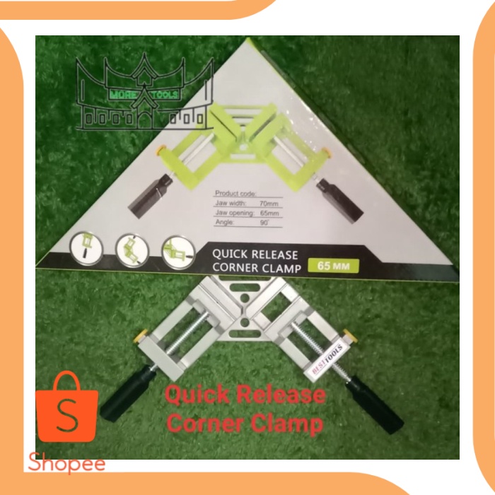 Jual Quick Release Corner Clamp 65mm Klem Siku Sudut Corner Clamp 90 ...